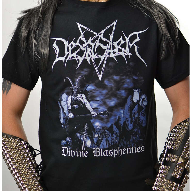 DESASTER divine blasphemies, T-SHIRT for sale on osmoseproductions.com