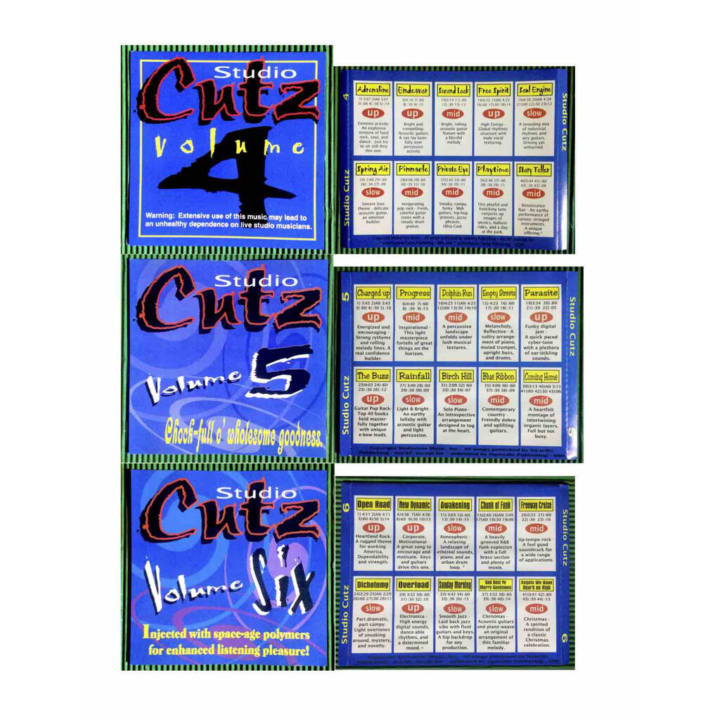Studio cutz volumen 1 al 86 de Colección De Música Para Producción, CD ...
