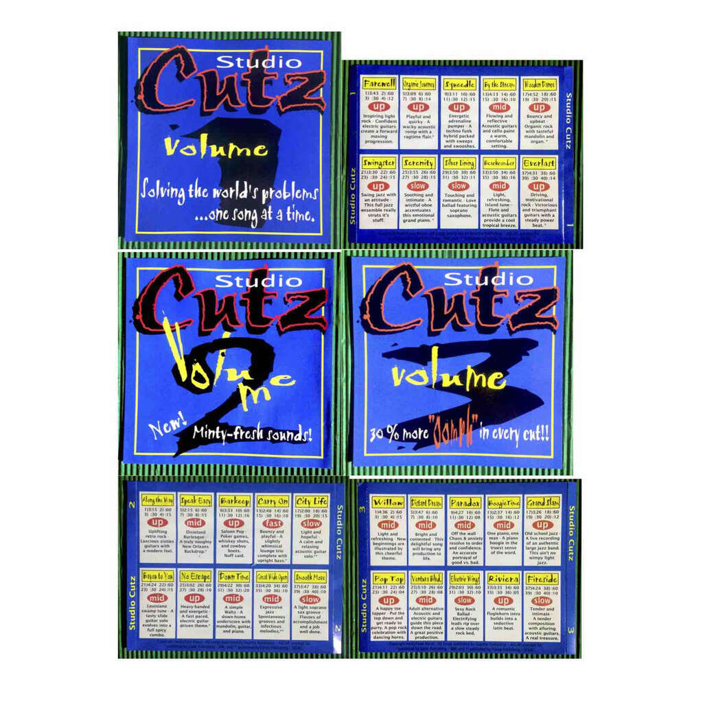 Studio cutz volumen 1 al 86 de Colección De Música Para Producción, CD ...