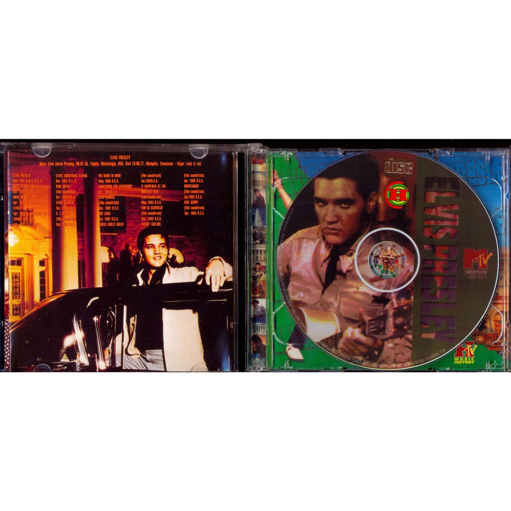 Htv music history by Elvis Presley, CD x 2 with kamchatka - Ref:121075811