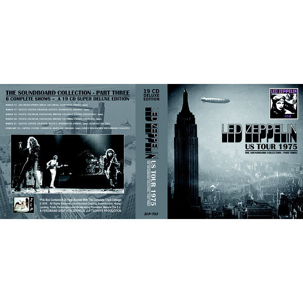 Us tour 1975 - the soundboard collection - part three box set 19 cd by ...