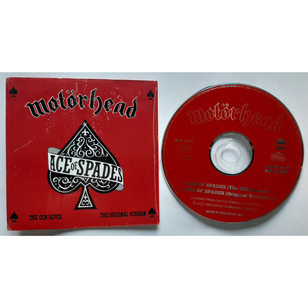 Motorhead-limited édition-(2 tracks)-cd single-cardboard sleeve-1993 ...
