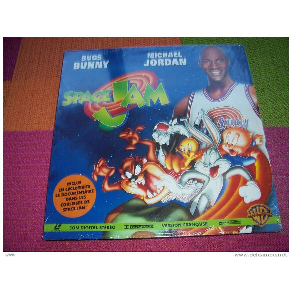 Space jam michael jordan bugs bunny de Space Jam, Laser Disc con oemie ...