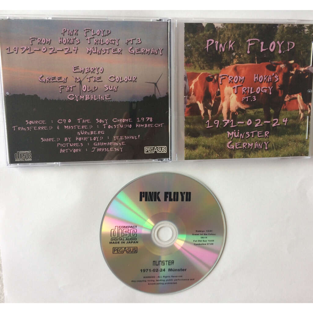 Münster, germany 1971 by Pink Floyd, CD with galaxysounds - Ref:1576952412