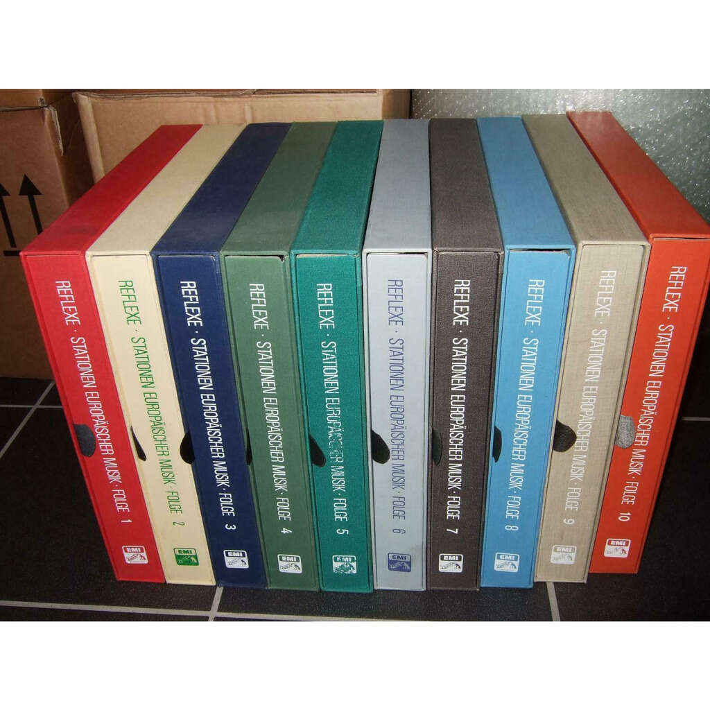 Complete set of emi reflexe 60lps in 10 boxsets emi germany by Emi ...