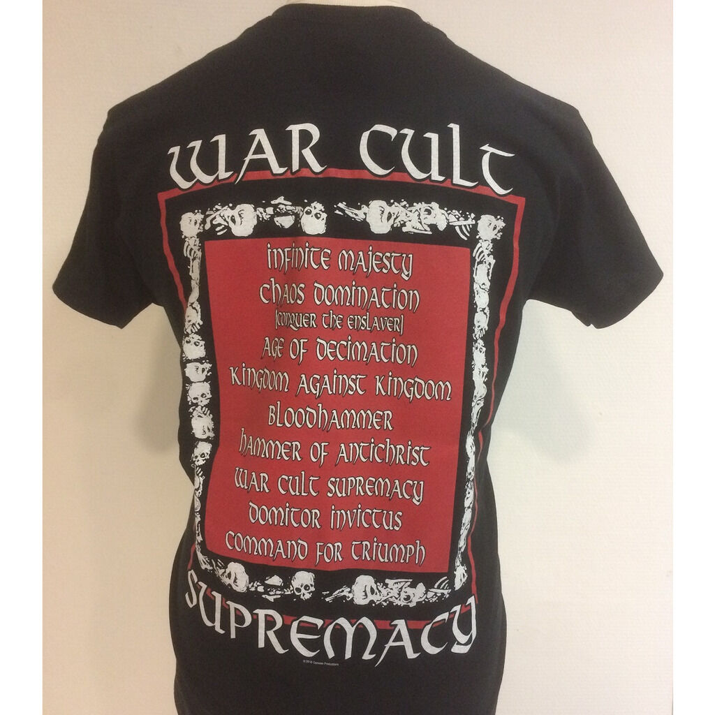 CONQUEROR war cult supremacy, T-SHIRT en vente sur osmoseproductions.com