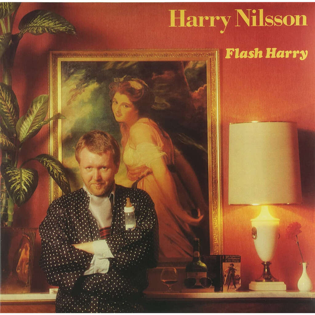 Flash harry by Harry Nilsson, LP with flaming - Ref:116628185