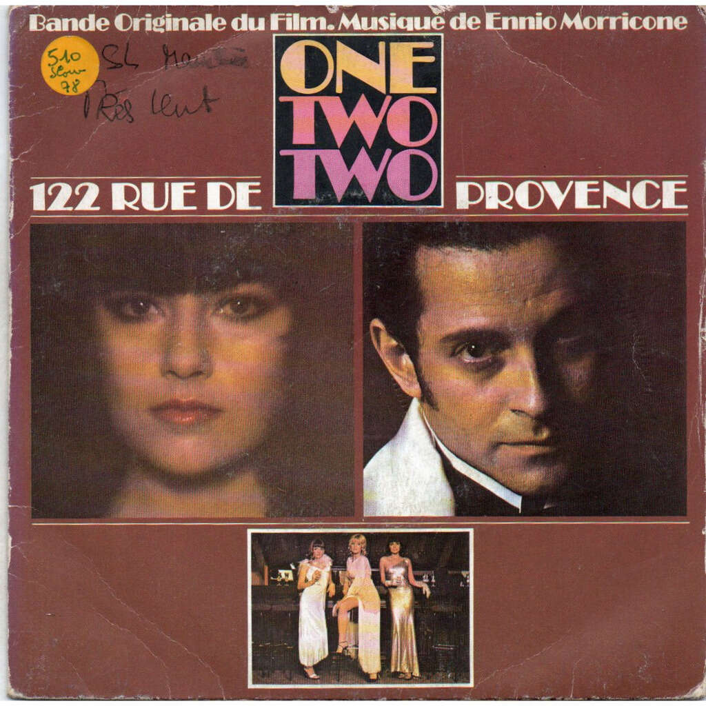 Bande originale du film one two two (122 rue de provence) de Ennio ...
