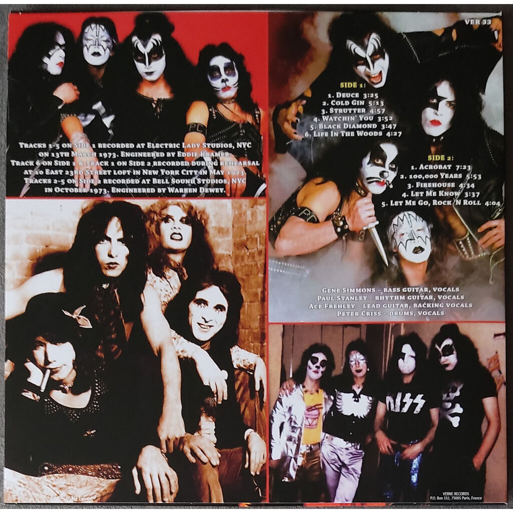 Early studio demos march-october 1973 by Kiss, LP with adrenalyn - Ref ...