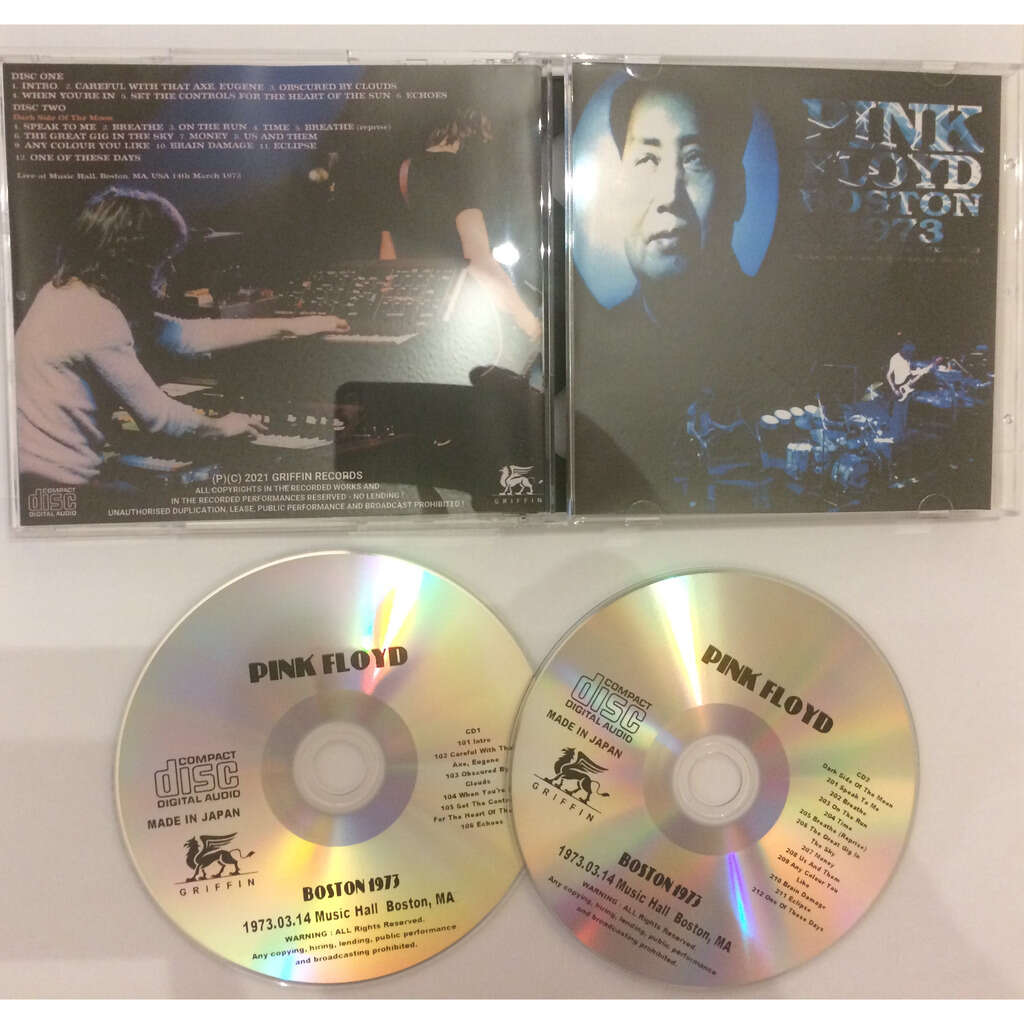 Boston 1973 by Pink Floyd, CD with galaxysounds - Ref:1582317970