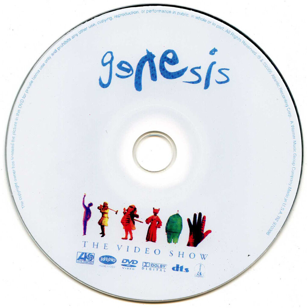 The video show (digipack in slipcase) by Genesis, DVD with forvater ...