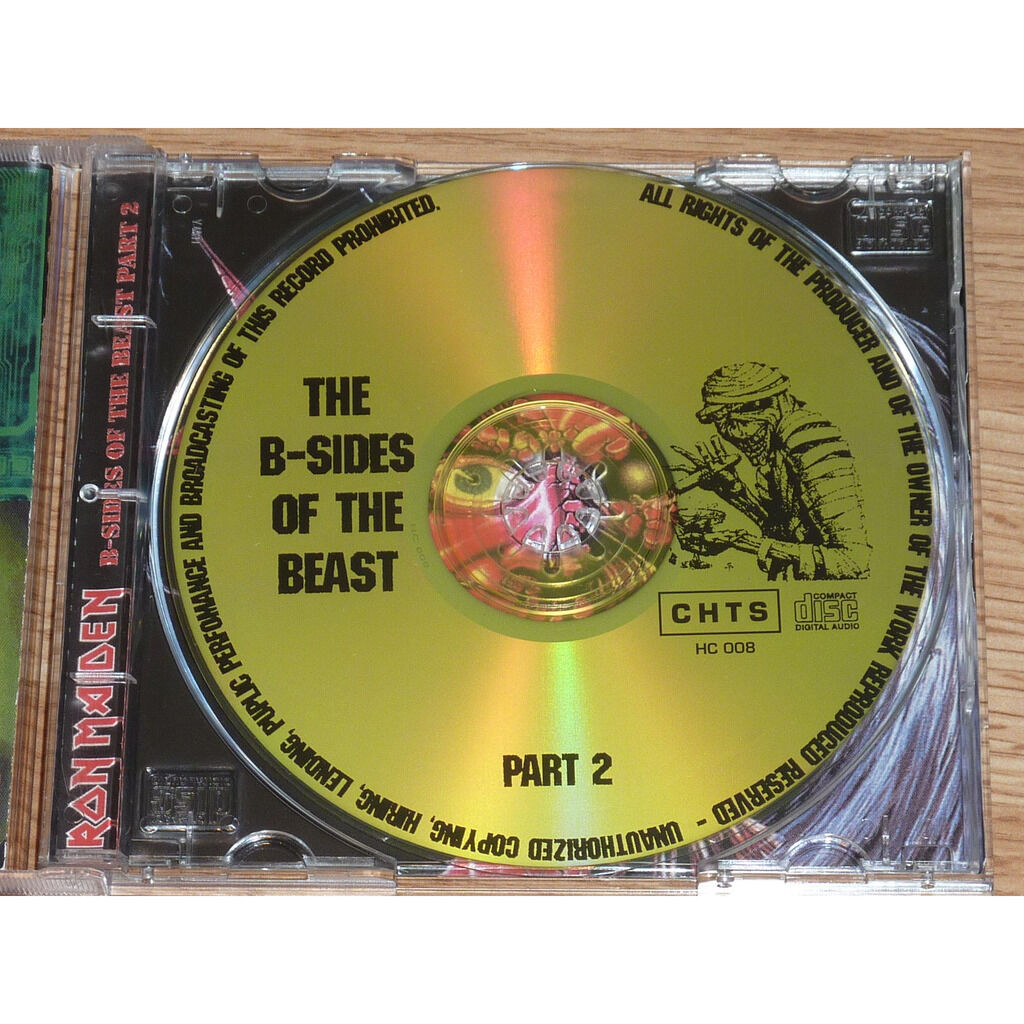 B-sides of the beast part 2 cd by Iron Maiden, 50 gr with trooper86 ...