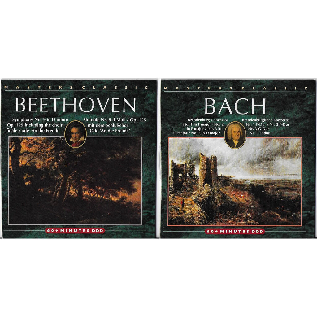 The masters classical collection volume 1 : bach - mozart - beethoven ...