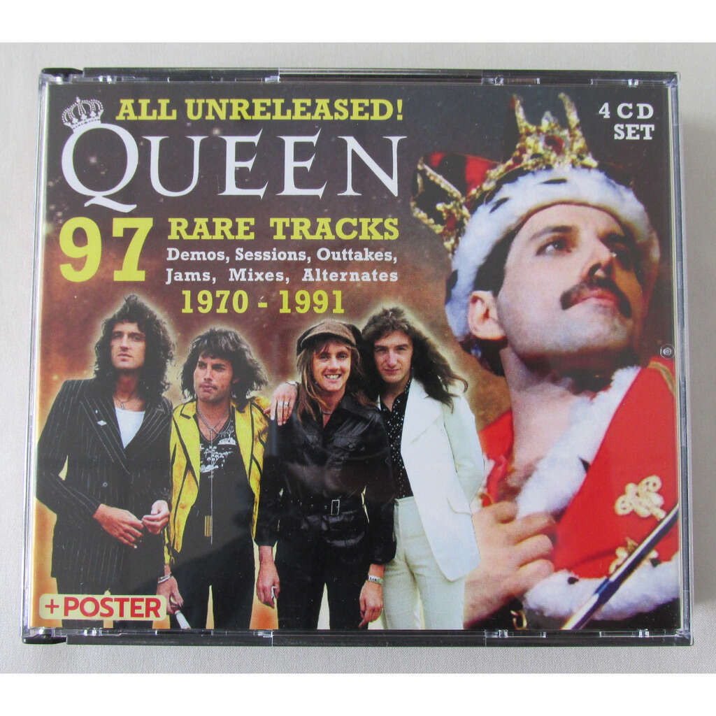 97 rare tracks demos outtakes sessions 4x cd set + original poster by ...