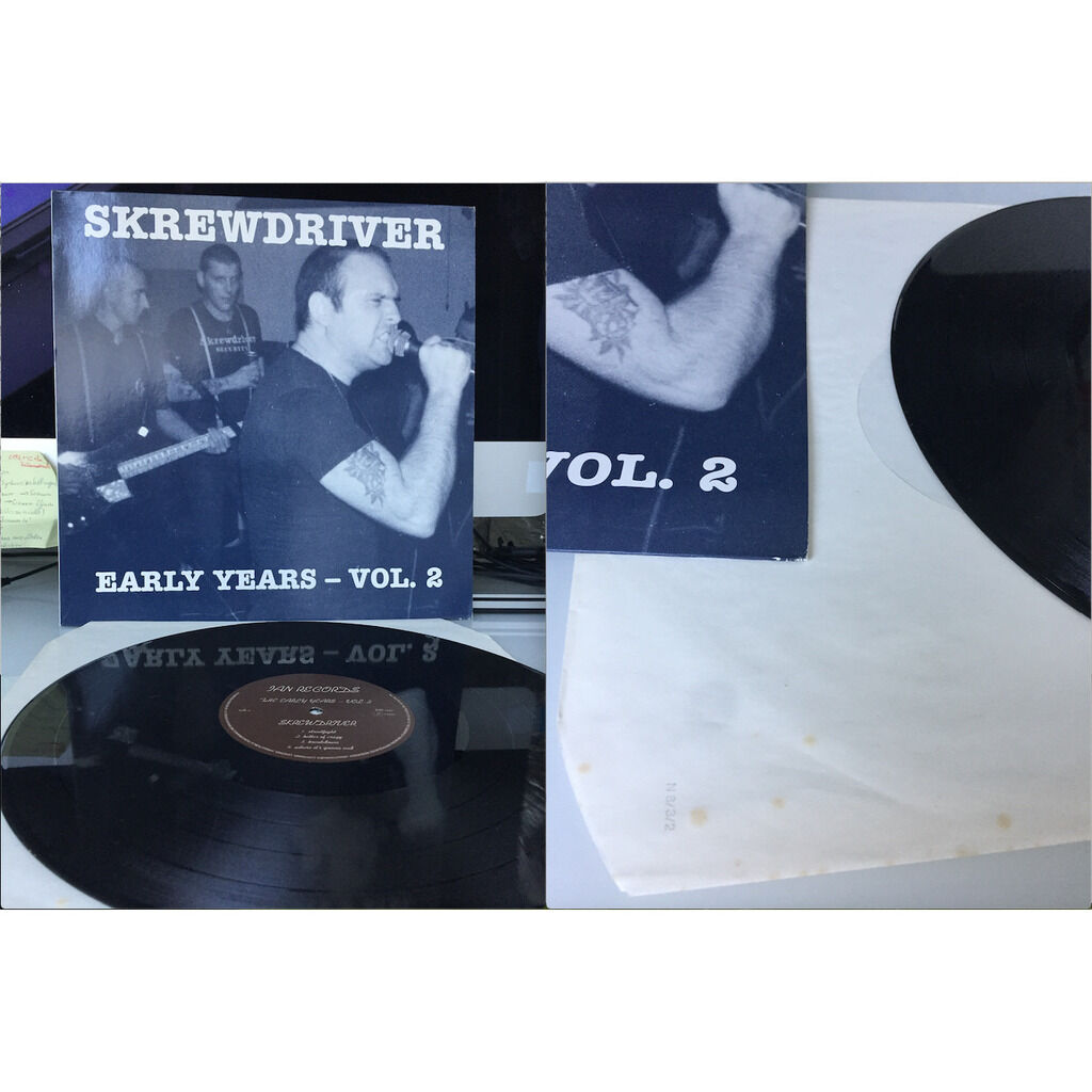 The early years - vol. 2 by Skrewdriver, LP with bodod - Ref:120553034