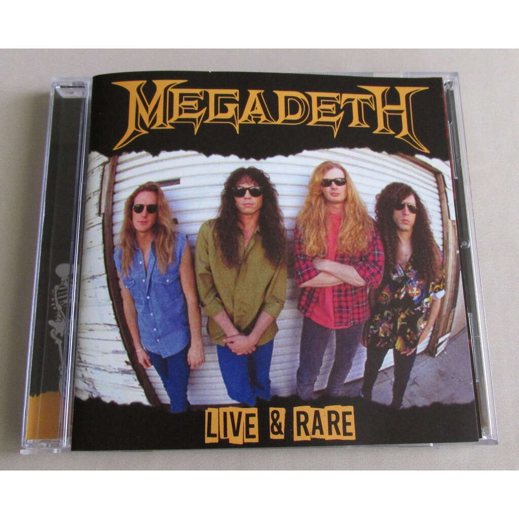 Live & rare cd by Megadeth, CD with wonderworld - Ref:121763093