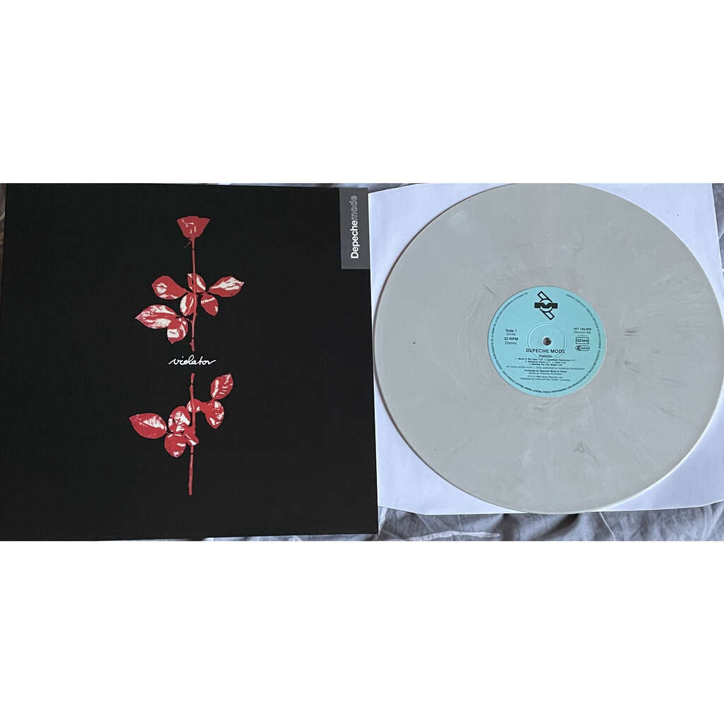 Violator grey vinyl by Depeche Mode, LP with mountaindemon - Ref:120340070