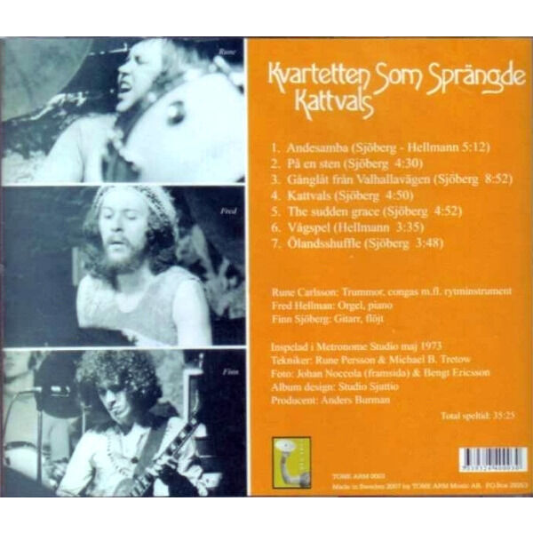 Kattvals de Kvartetten Som Sprängde, CD chez kamchatka - Ref:122089607