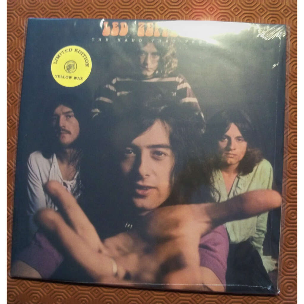 The hand that feeds by Led Zeppelin, LP x 2 with rockcollectorfan - Ref ...
