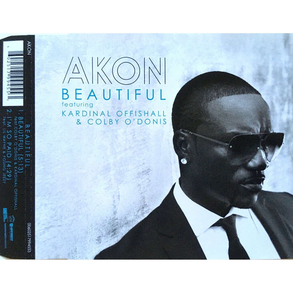 Euro pressing 2 trk 1 maxi-cd by Akon Featuring Kardinal Offishall ...