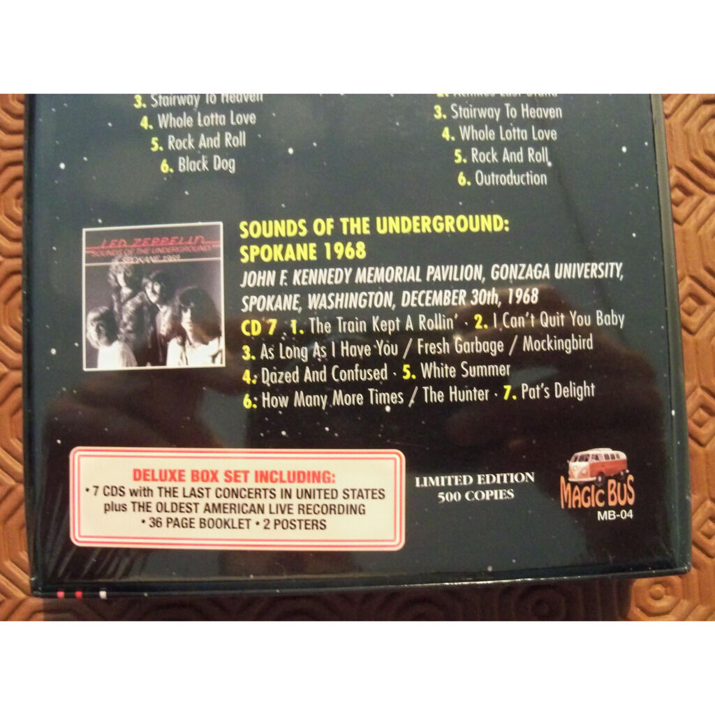 Alpha & omega (7cd box) by Led Zeppelin, CD x 7 with rockcollectorfan ...