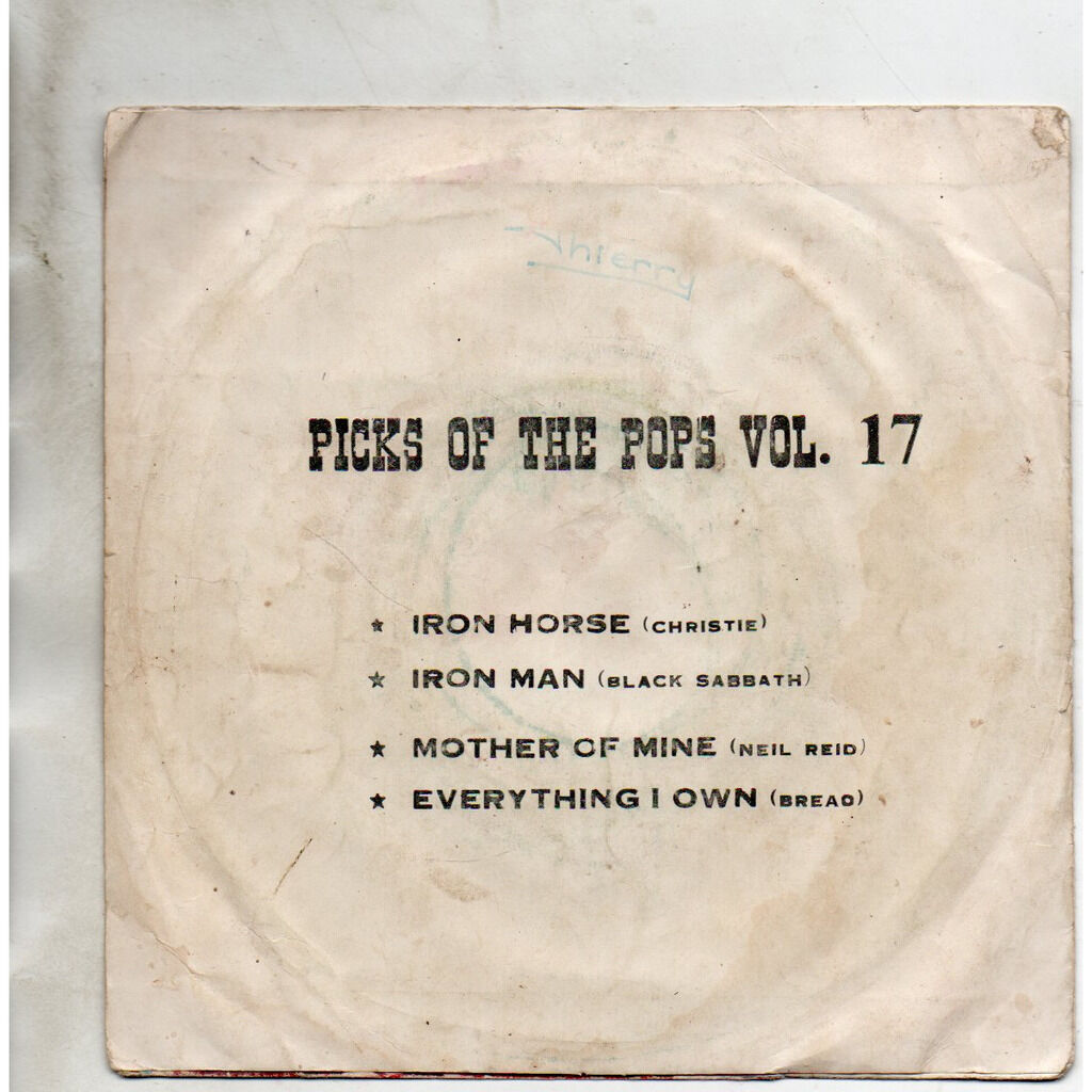 Iron horse (christie) / iron man (black sabbath) / mother of mine (neil ...