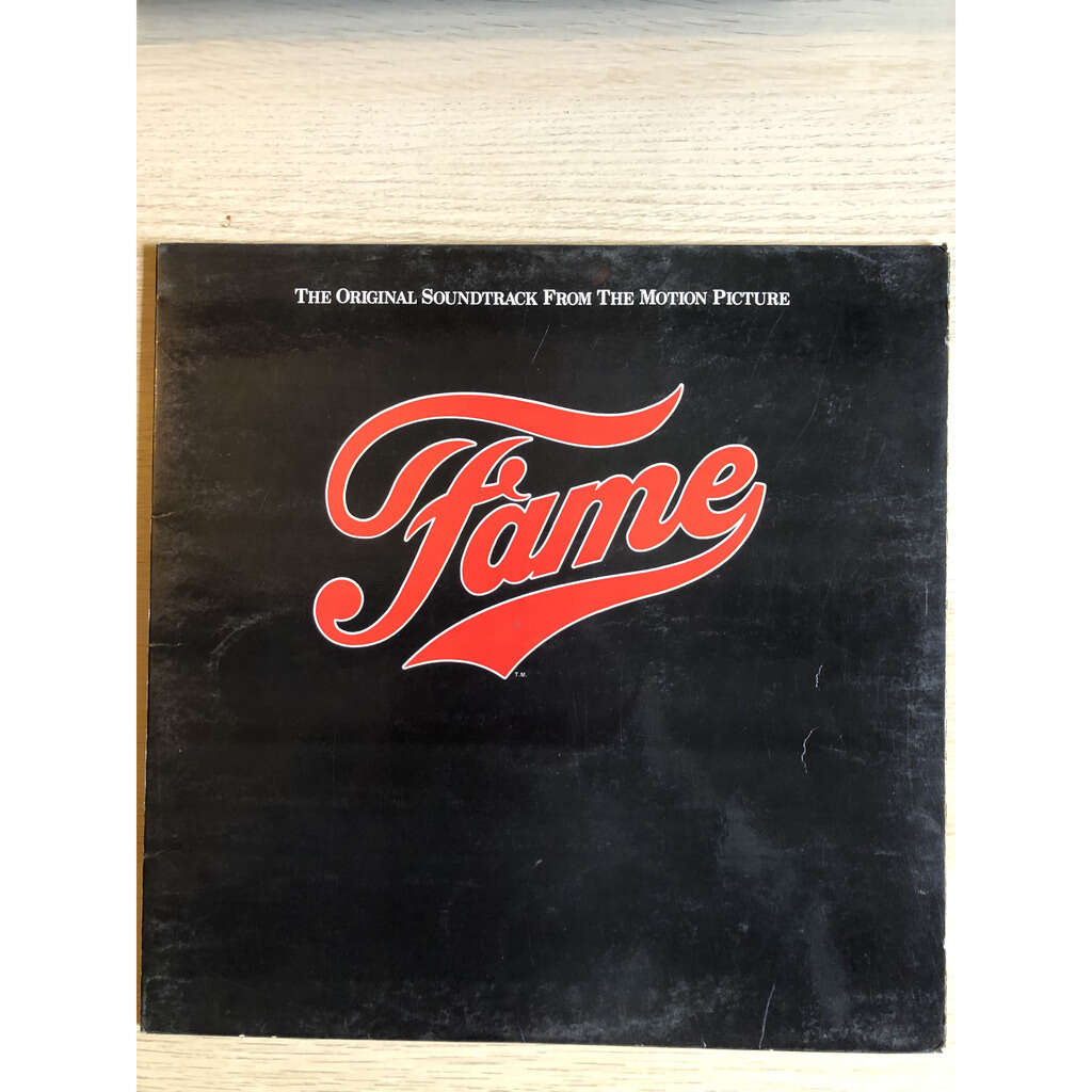 Original soundtrack from the motion picture de Fame, 33T chez germana ...