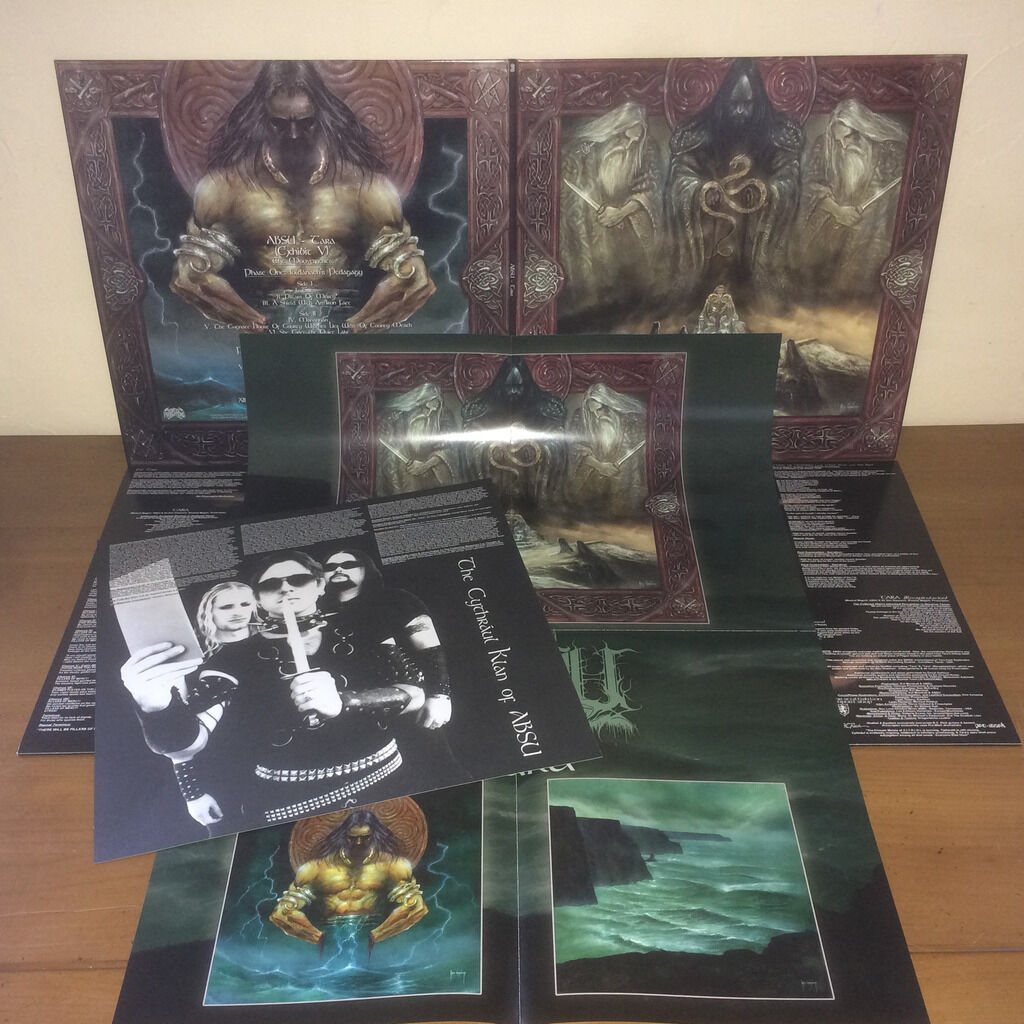 ABSU tara. black vinyl, LP 180-220 GR X 2 for sale on osmoseproductions.com