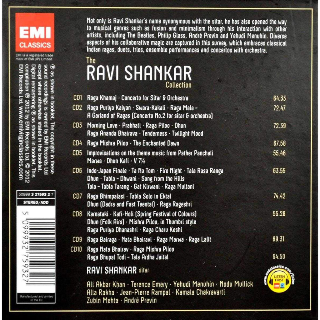The ravi shankar collection / london philharmonic orchestra, zubin mehta, london symphony ...