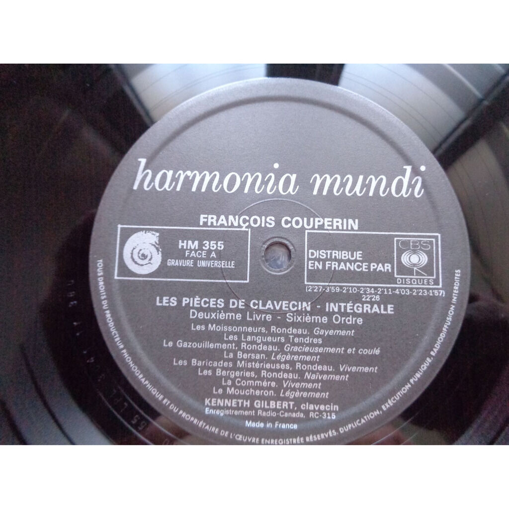 Second livre de clavecin - ( 4 lp set box mint condition ) - François ...