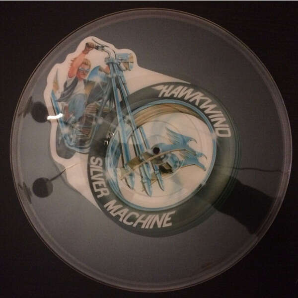 Silver machine (uk 1986 ltd 'uncut' 2-trk test 7single shaped picture ...