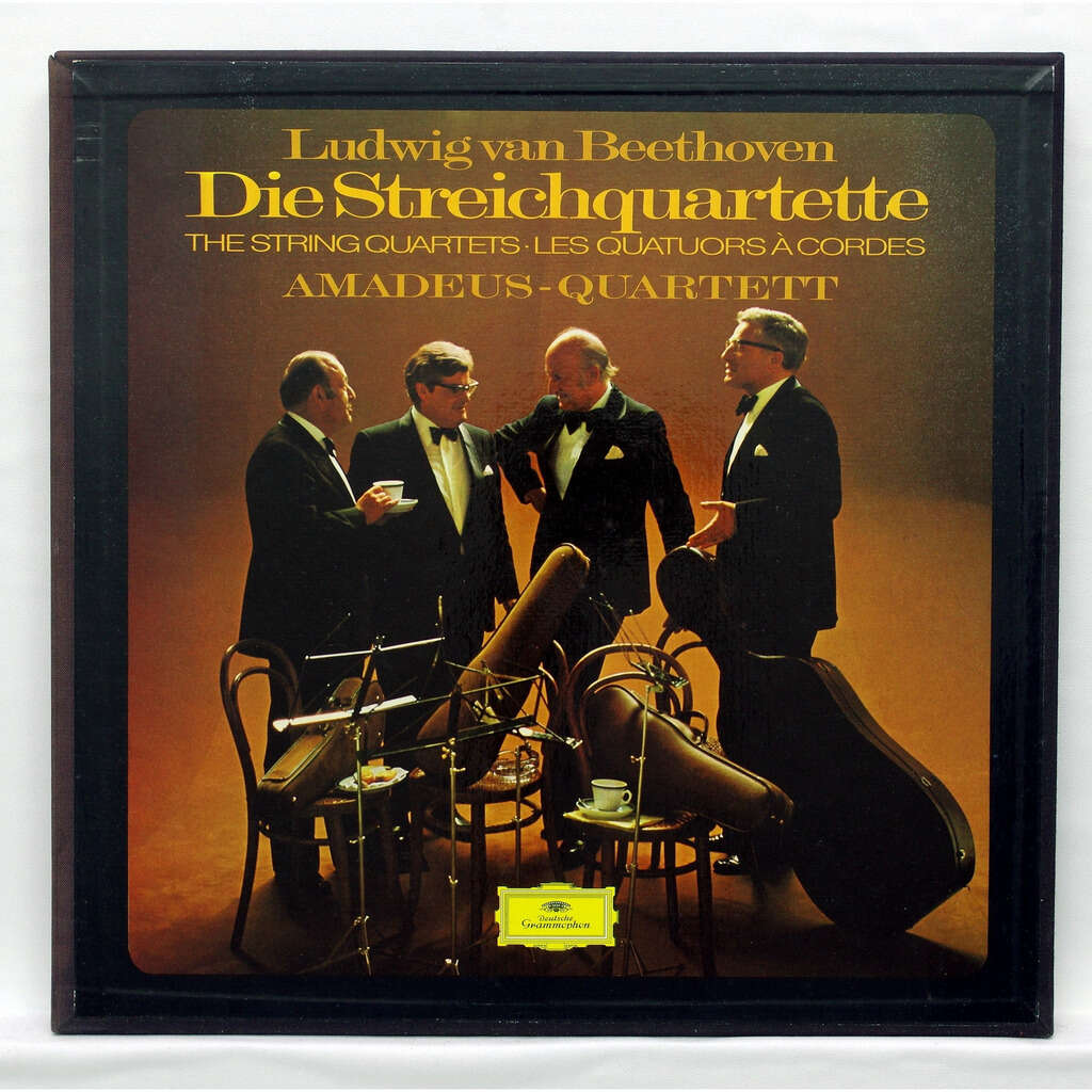 Beethoven : the string quartets by Amadeus Quartet, LP Box set with elyseeclassic - Ref:122868262