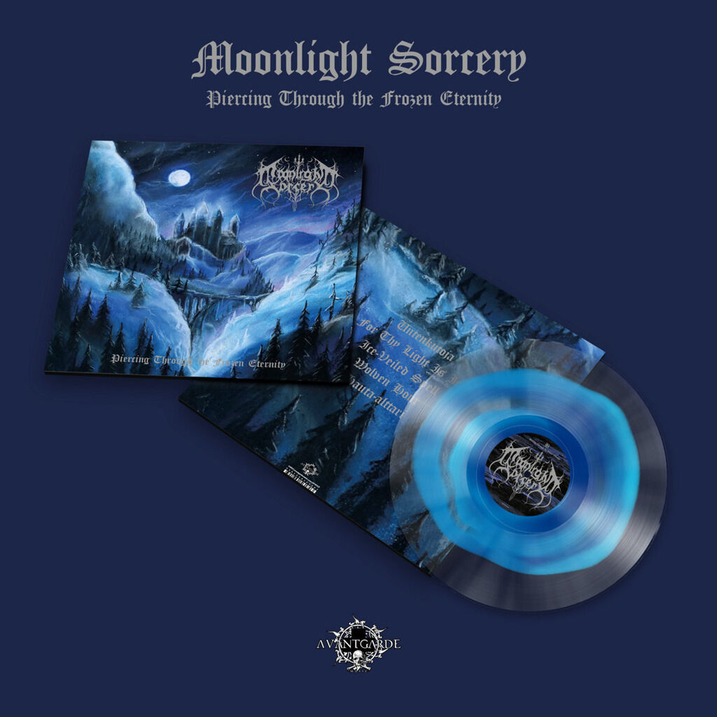 MOONLIGHT SORCERY piercing through the frozen eternity. swirl vinyl, LP ...