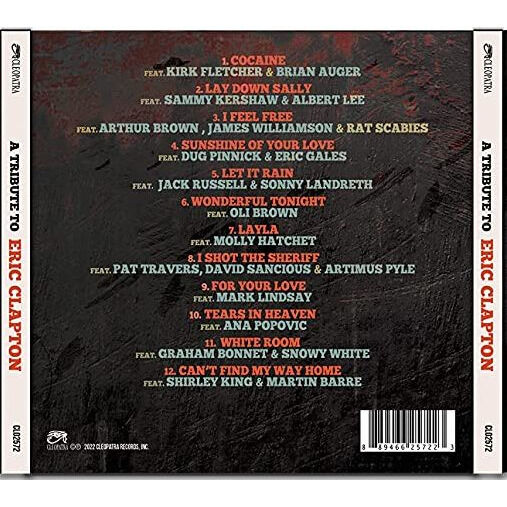 A tribute to eric clapton de Various, CD chez kamchatka - Ref:122972152