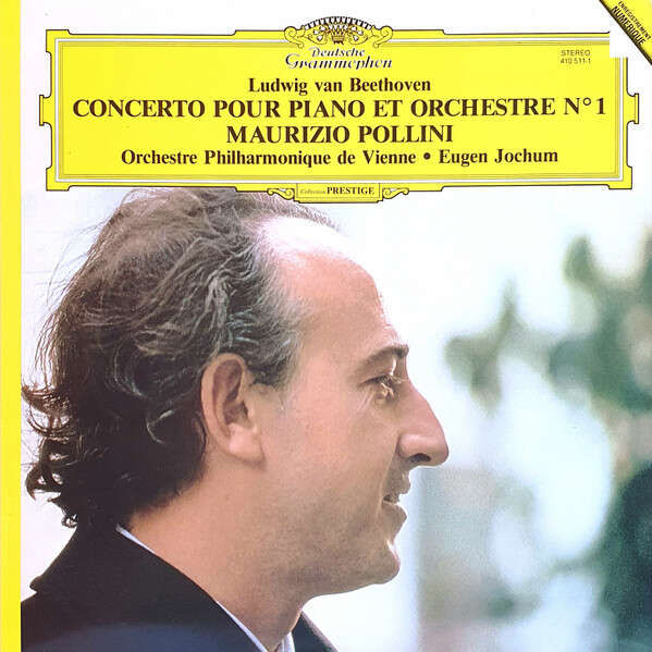 Beethoven: piano concerto no. 1 by Maurizio Pollini, Jochum, Vienna ...