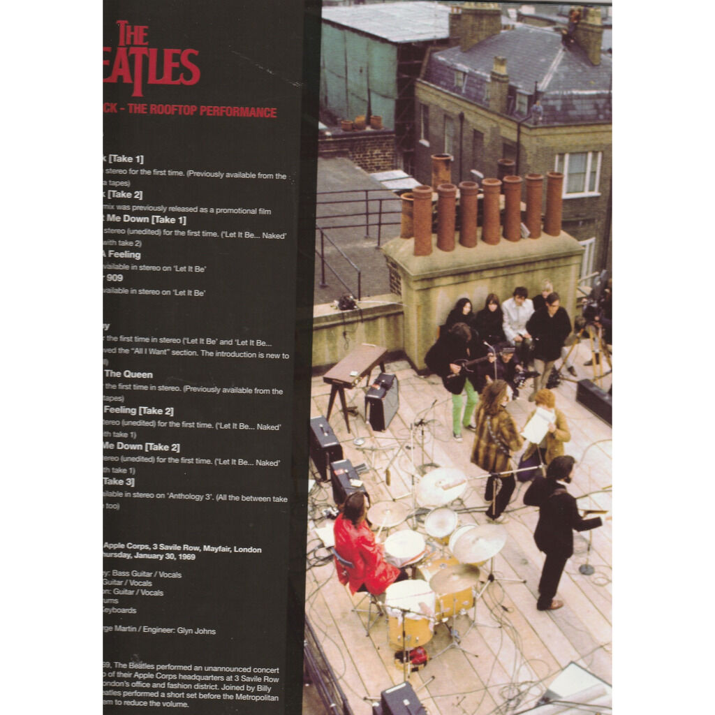 Get back the rooftop performance by The Beatles, LP with rockinronnie ...