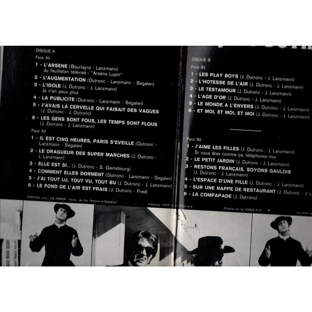 24 grands succès de Jacques Dutronc, Double 33T Gatefold chez orpheon3 ...