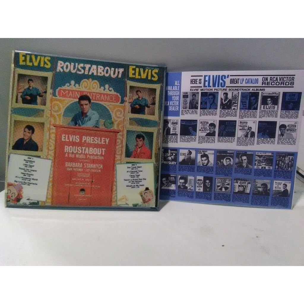 001 cd roustabout différent cover de Elvis Presley, CD chez ...