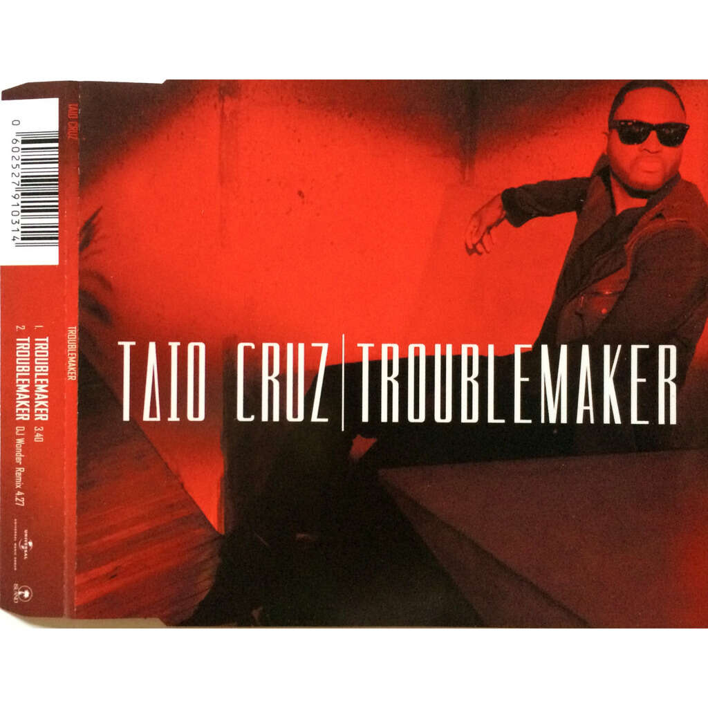 Euro pressing 2 tracks 1 maxi-cd de Taio Cruz - Troublemaker, CD Maxi ...