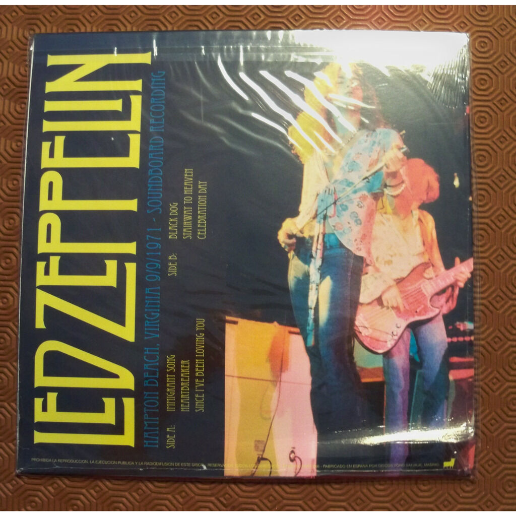 Does anyone remember hampton ? (grey lp) by Led Zeppelin, LP with rockcollectorfan - Ref:123191754
