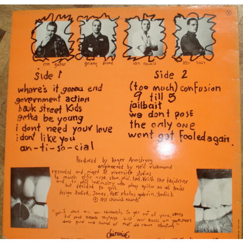 All skrewed up (original) by Skrewdriver, SP with soloplat - Ref:123220128