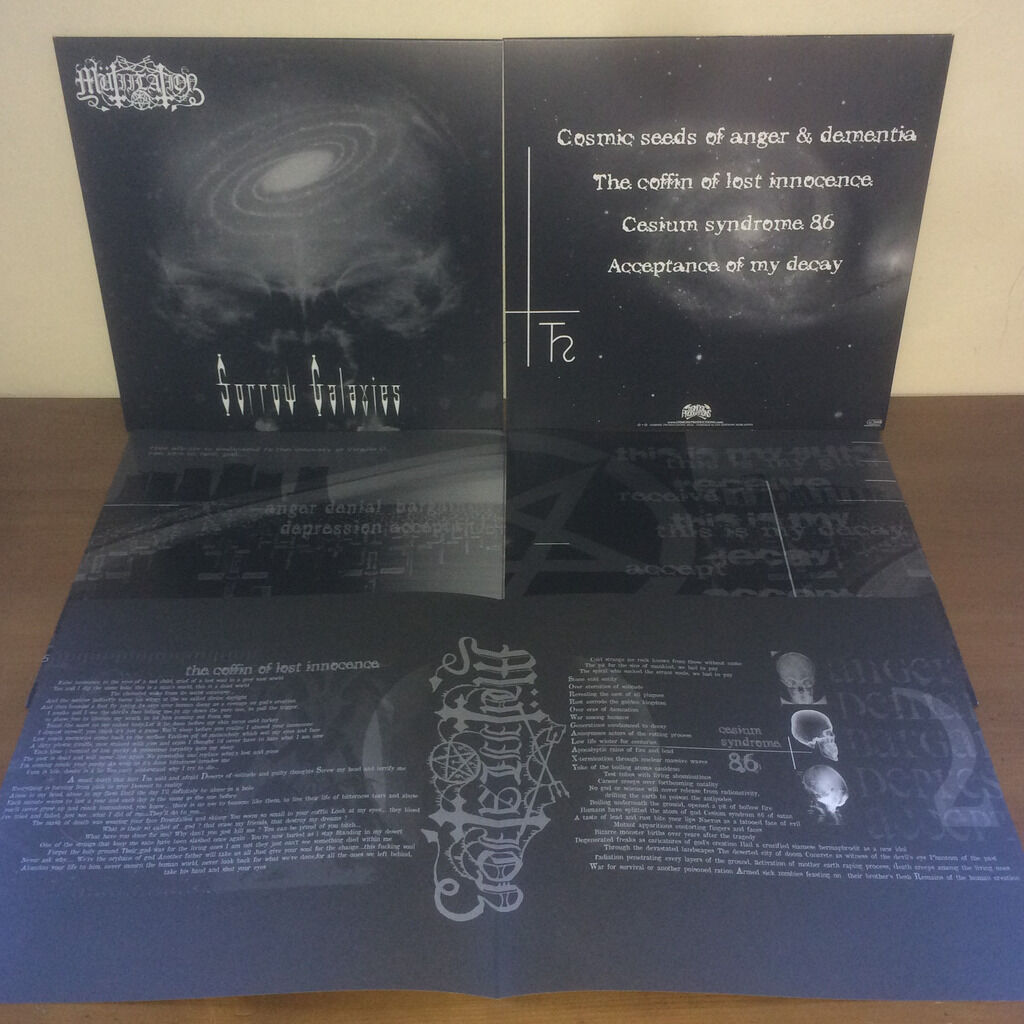 MUTIILATION sorrow galaxies. galaxy vinyl, LP 180-220 GR for sale on ...