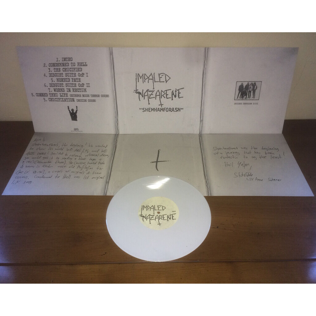 IMPALED NAZARENE shemhamforash. white vinyl, 10 INCH for sale on ...