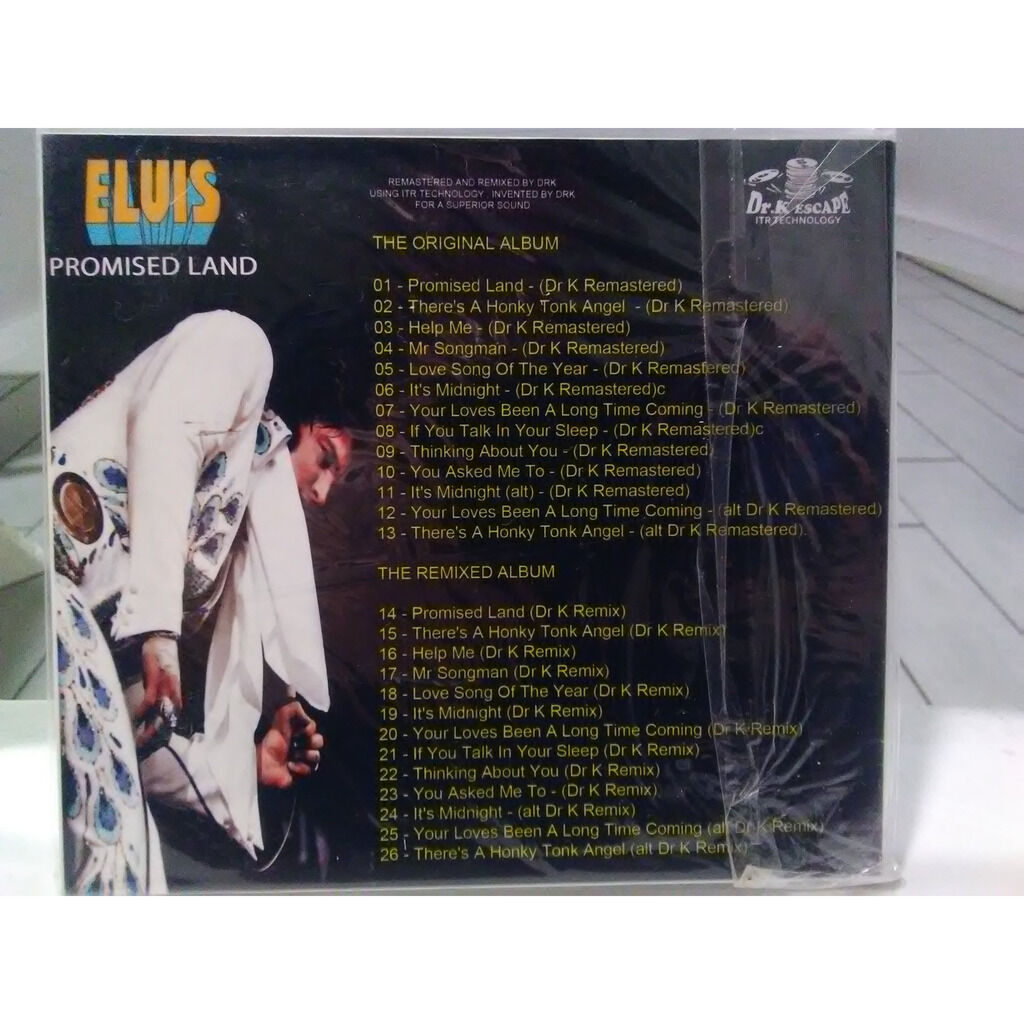 001 cd digipack promised land 26 remixed versions de Elvis Presley, CD ...