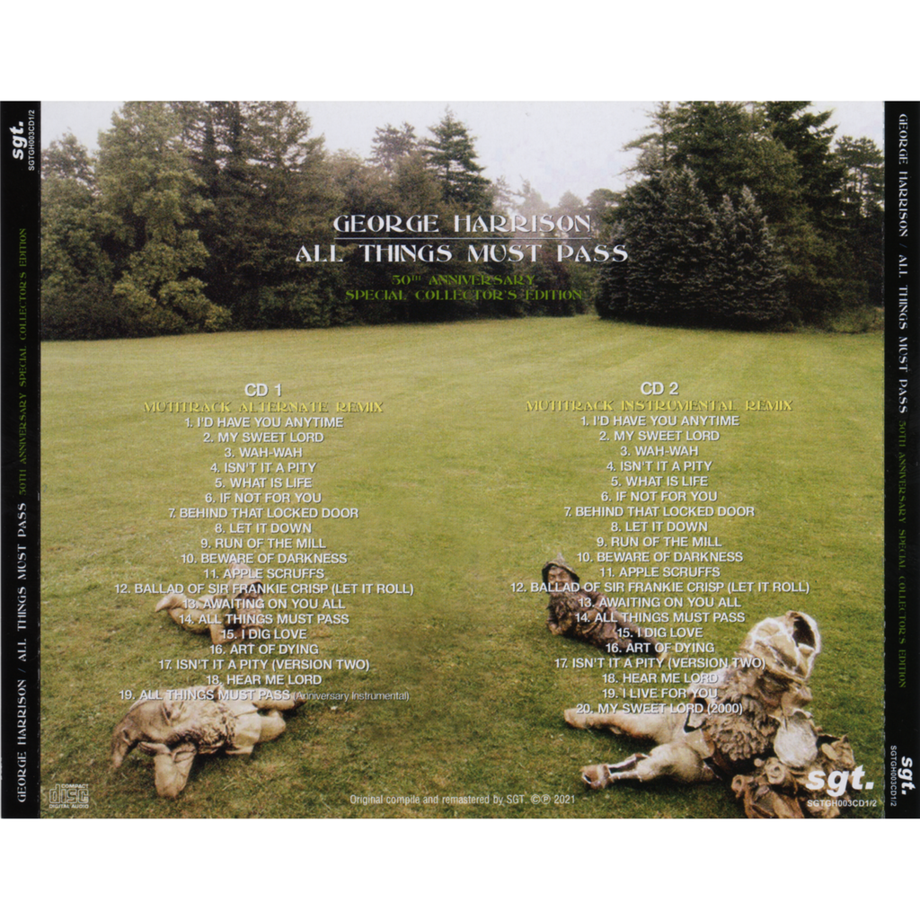 All things must pass - 50th. anniv - collectors edition (2 cd) de ...