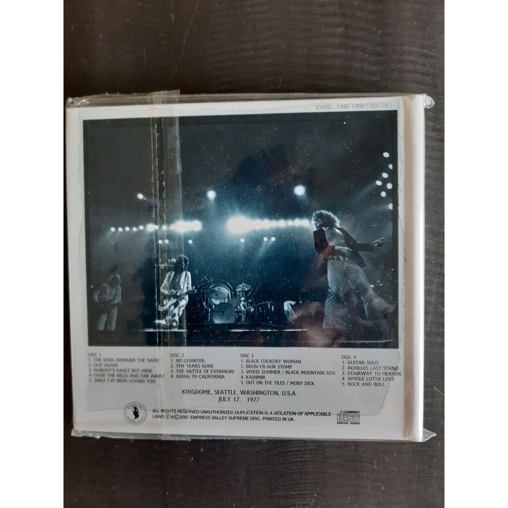 Year of the dragon - 4cd empress valley (nm) de Led Zeppelin, CD x 4 ...