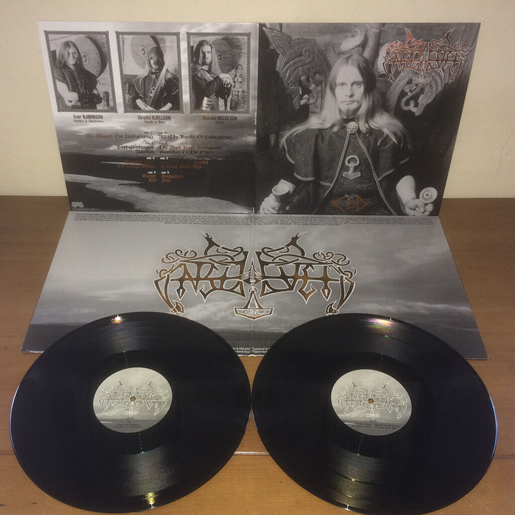 ENSLAVED eld. black vinyl, LP 180-220 GR X 2 for sale on ...