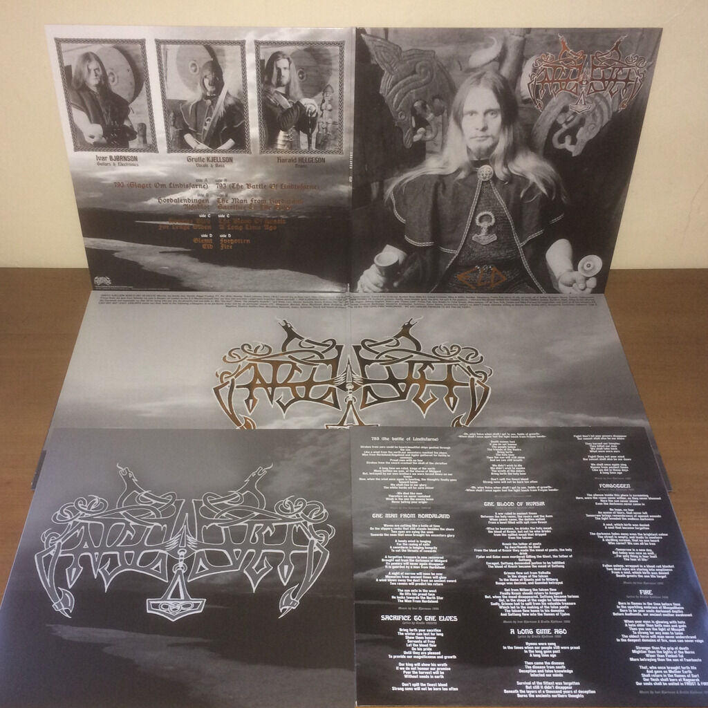 ENSLAVED eld. marble vinyl, LP 180-220 GR X 2 for sale on ...