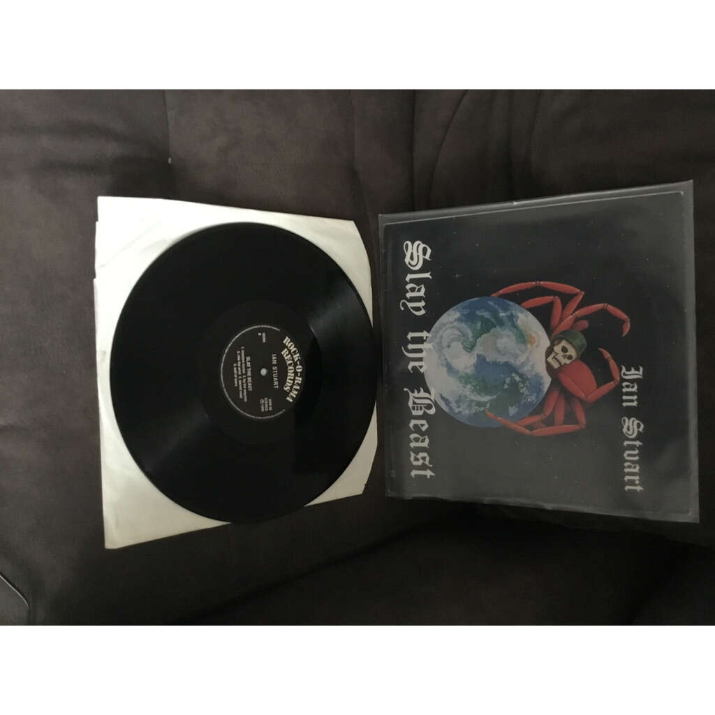 Slay the beast by Skrewdriver Ian Stuart, LP with oile68 - Ref:123550671