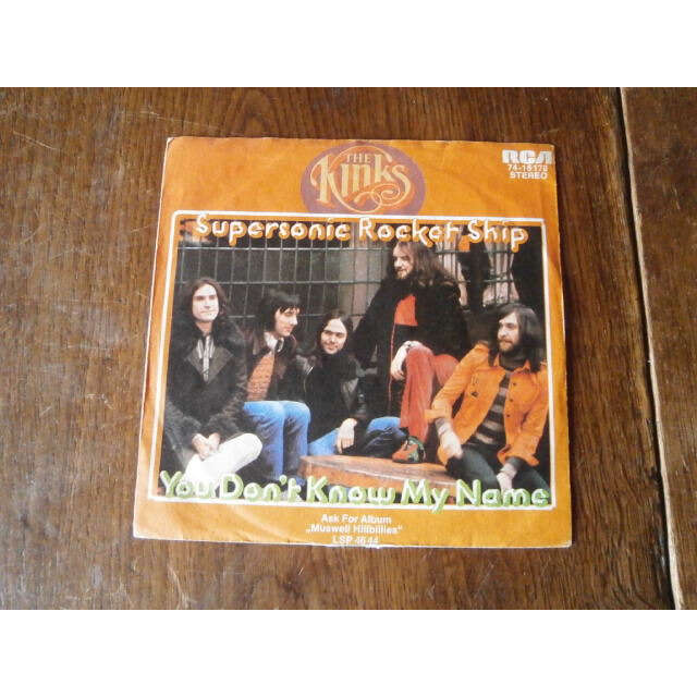 Supersonic rocket ship de Kinks, SP chez seventies - Ref:123575192